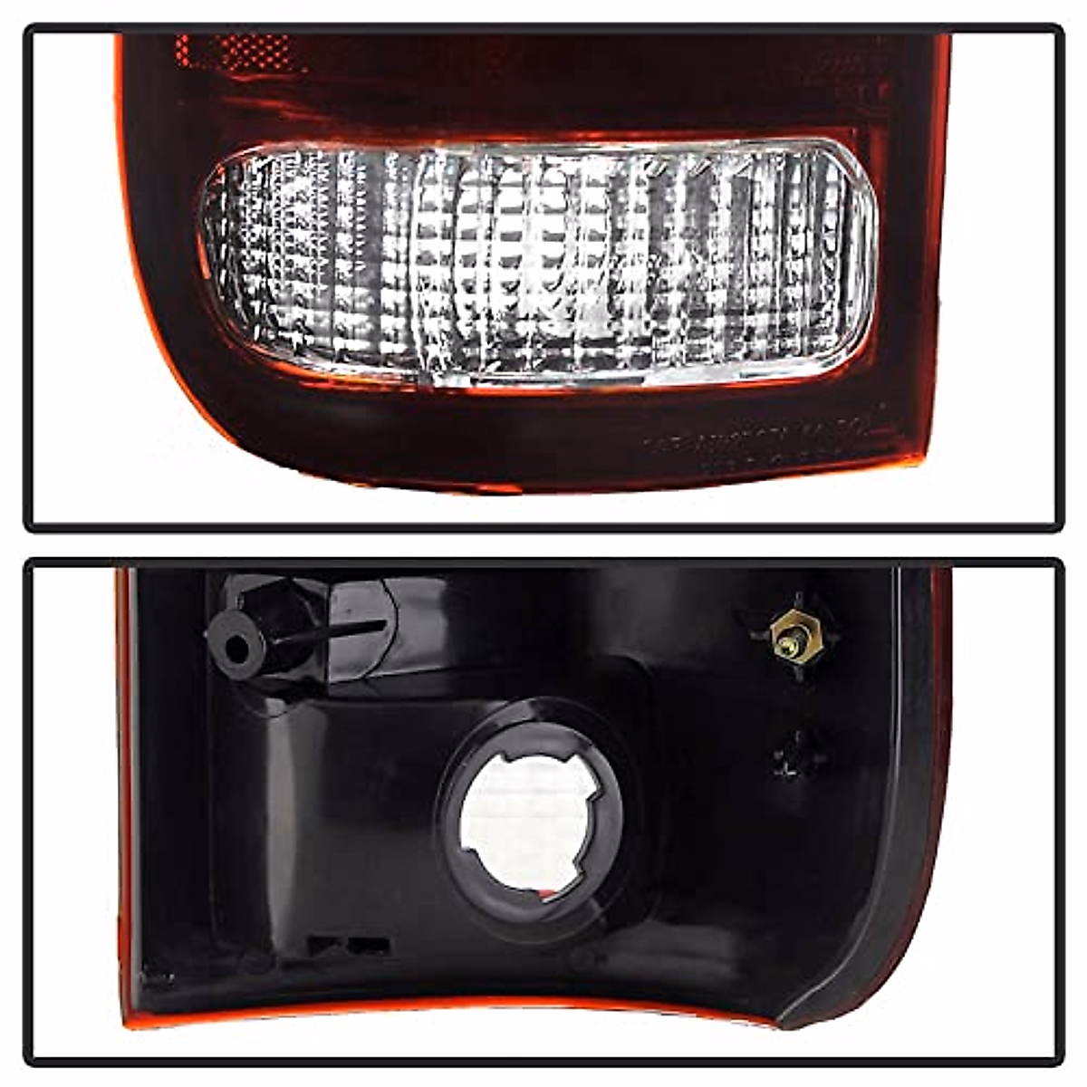 ACANII - For 1997-2003 Ford F150 99-07 F250 F350 SuperDuty Red Smoke Tail Lights Brake Lamps
