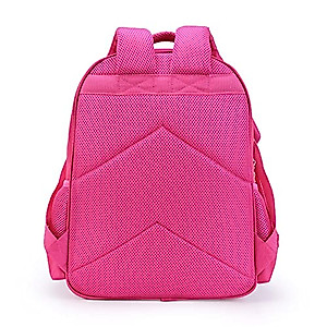 YQSGT New Girls Backpack Pink Backpack Boy Girl Cartoon School Bag Sandwich School Travel Bag