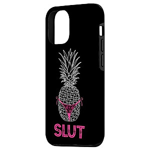 iPhone 14 Pro Funny Pineapple Slut Case