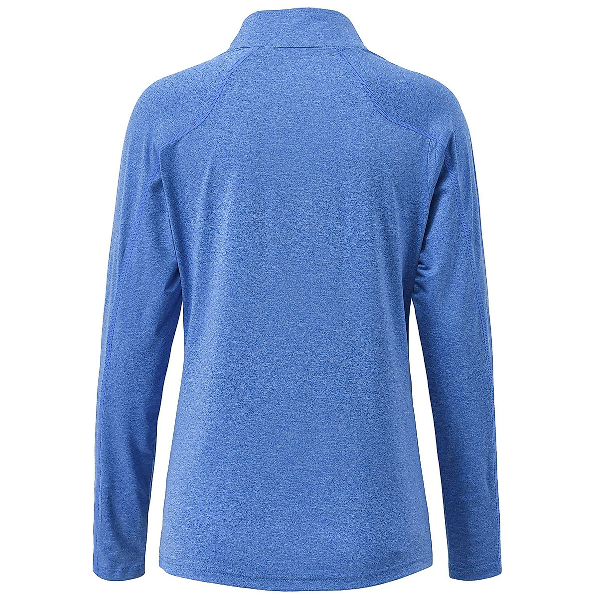 BGOWATU Women's Long Sleeve Golf Polo Shirts Quarter Zip Pullover UPF 50 Sun Shirt for Women Dry Fit Running Tops Dark Blue M