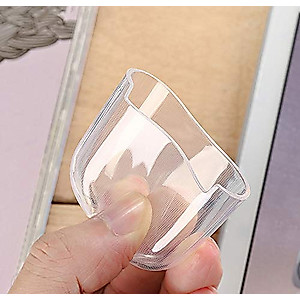BTS Airpods Case Cute Clear Protective Cover Skin with Keychain for Girls BTS Merch Compatible with Apple Airpods 1&2