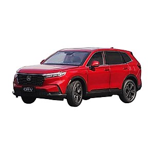Alloy Resin Car Vehicle Model 1 18 Fit for Honda CRV 2023 Scale Static Die-cast Alloy Model Car Adult Display Photo Props Decoration Red Festive Deluxe Gift