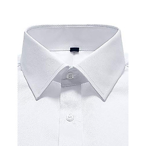 Alimens & Gentle French Cuff Regular Fit Dress Shirts (Cufflink Included)