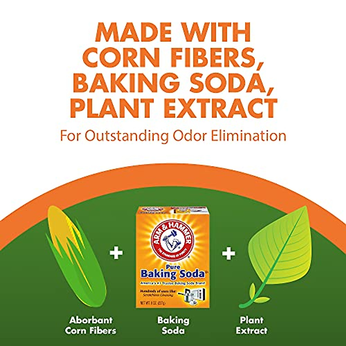 ARM HAMMER Naturals Cat Litter, Multi Cat, 18lb Bag