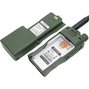 Baofeng AR-152 10W Ham Radio Powerful Military Grade Tactical Long Range Walkie Talkie with Speaker Mic, Car Charger and more 12000mAh Battery Portable Tactical Two Way Radio Full Set