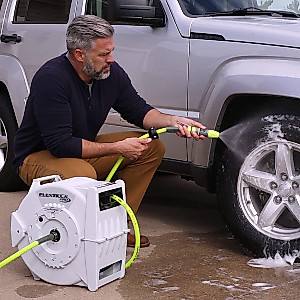 Flexzilla Pro Retractable Water Hose Reel, 1/2" x 70' - L8340FZ