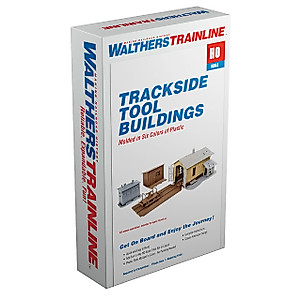 Walthers Trainline HO Scale Model Trackside Tool Buildings