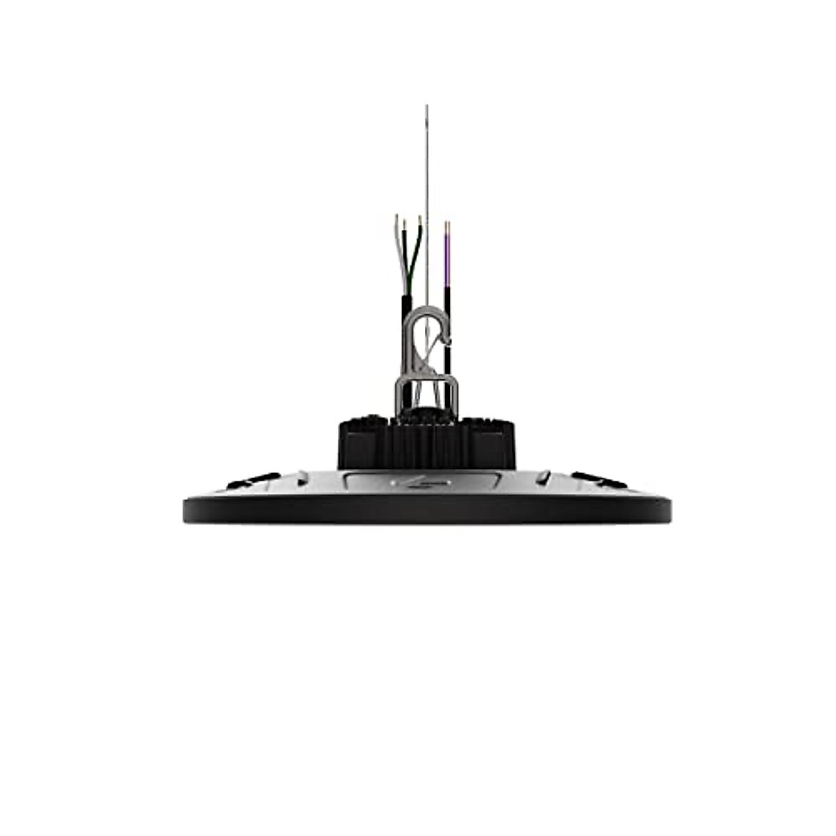 Lithonia Lighting CPRB ALO13 UVOLT SWW9 80CRI DBL LED Round High Bay with Switchable Color Temperature and Adjustable Light Output Switch, Multi-Volt 120-347V, 13-inch, Black