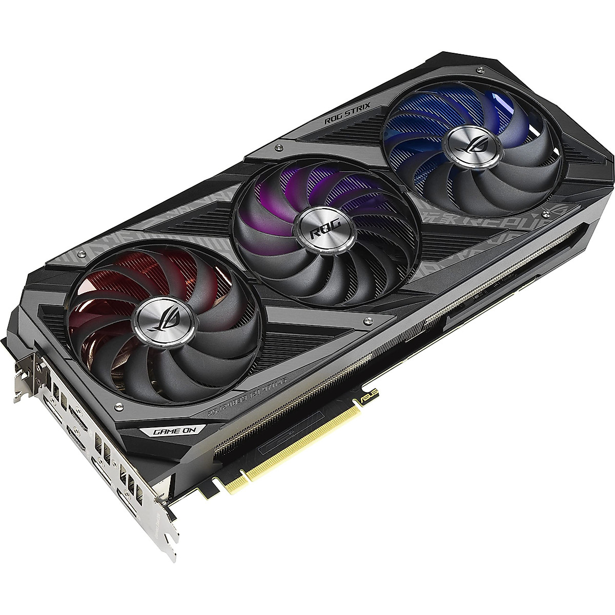 ASUS ROG Strix NVIDIA GeForce RTX 3070 V2 OC Edition Gaming Graphics Card (PCIe 4.0, 8GB GDDR6, LHR, HDMI 2.1, DisplayPort 1.4a, Axial-tech Fan Design, 2.9-Slot, Super Alloy Power II, GPU Tweak II)