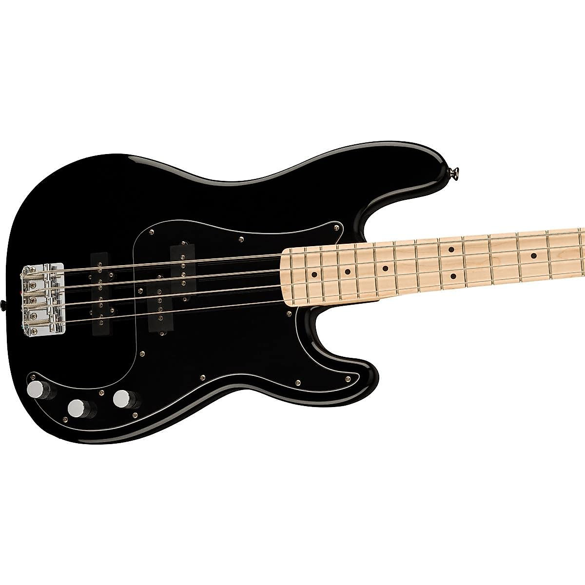 Squier Affinity Series Precision Bass, Black, Maple Fingerboard