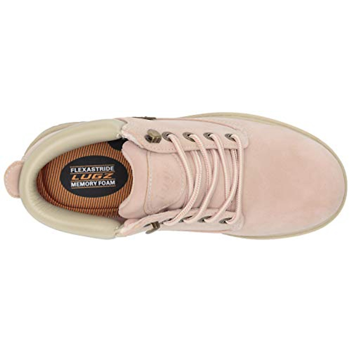 Lugz Women's Drifter LX Classic Memory Foam Chukka Fashion Boot, Soft Pink/Cream/Gum, 7