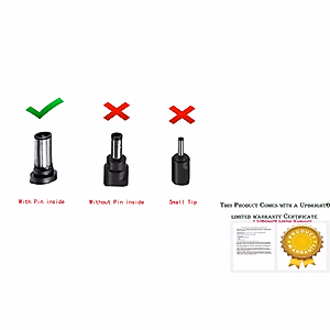 UpBright 13.8V AC/DC Adapter Compatible with Radio Shack PRO-197 20-197 Pro-2055 PRO-2096 PRO-2054 Scanner GRECOM PSR-600 PSR-400 GA-07D-2610 AD-48138060 MKD-48138060 AD-48128060 GQ15-138060-AU Power