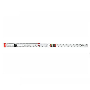Kapro - 317 Adjustable Drywall T-Square Tool - Aluminum - for Layout and Marking - Features Sliding Head and Dual Directional Printed Scale - 48 Inch