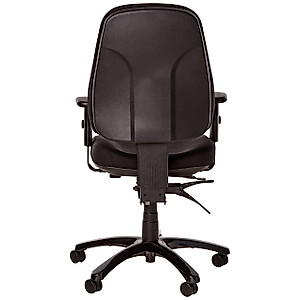 Eurotech Seating 24/7 Swivel Black Chair, Dove Black
