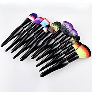 4 in One Makeup Brush Eyeliner Set Brushes 22Pcs Lip Pro Foundation Powder Brush Eyeshadow Makeup Tool Brush Makeup Stack