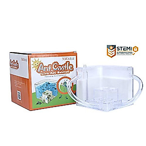 NAVADEAL Sand Ant Farm with Connecting Tubes, Habitat Educational & Learning Science Kit Toy for Kids & Adults - Allows Study of Ecosystem, Behavior of Ants, Explore The World at Home and School