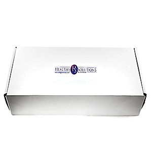 HS HEALTHY SOLUTIONS GLASSWARE WWW.EOILGLASSWARE.COM 1/4 Dram (1ml) AMBER Glass Vial (144)- Flat Black Screw Cap w/Orifice Reducer and Seal - Pack of 144