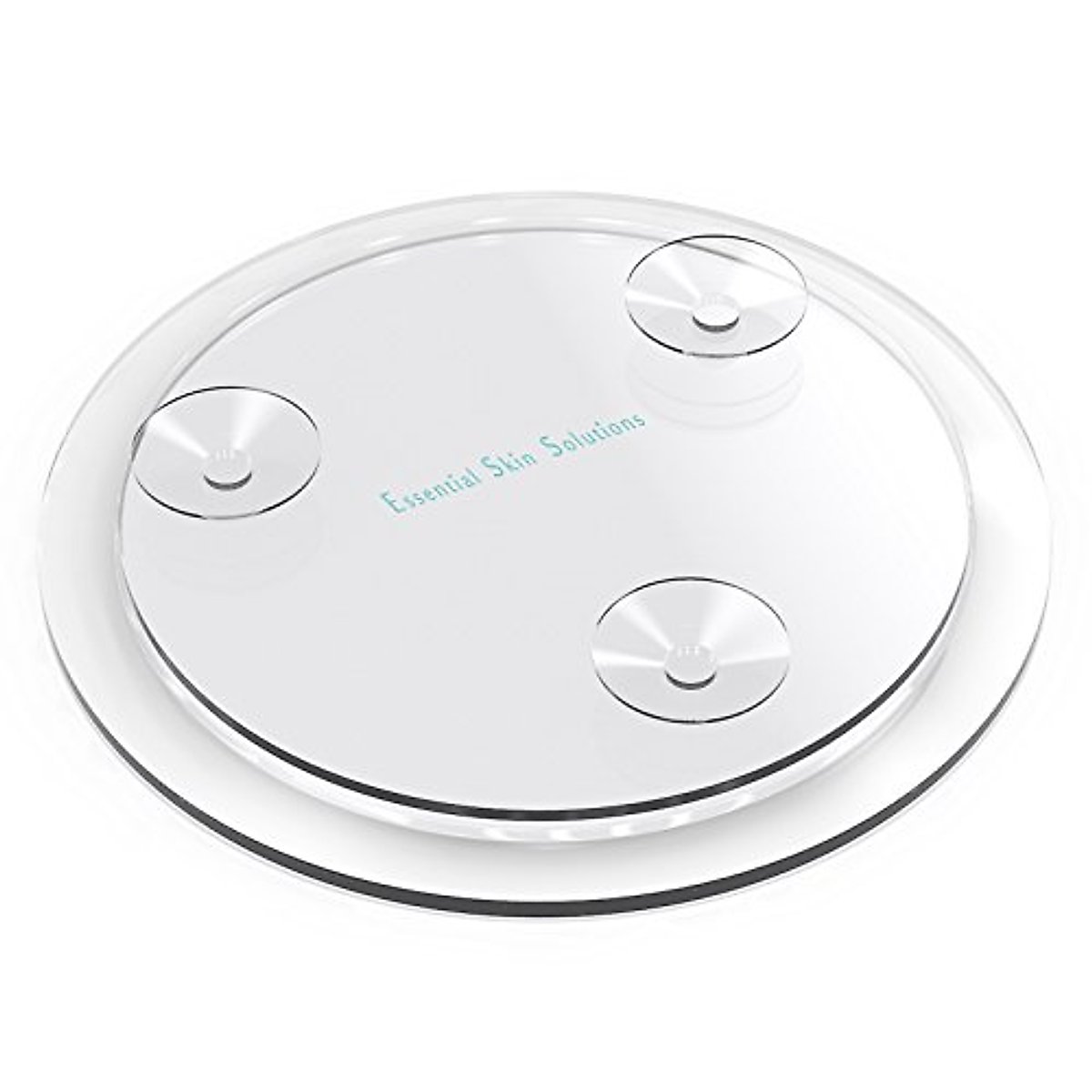 Essential Skin Solutions 15X Magnifying Mirror – Use for Makeup Application - Tweezing – and Blackhead/Blemish Removal – 6 Inch Round Mirror with Three Suction Cups for Easy Mounting