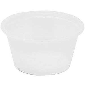 Simply Deliver 3.25 oz Soufflé Portion Cup, Translucent PS, 2500-Count