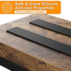 2 Step Wooden Step Stools for Adults Kids, Heavy Duty Stepping Stools Wooden Bed Step Stools for High Beds, Non-Slip 2 Bedside Foot Stool with 500 Lbs Capacity, Kitchen, Bed, RVS Step, Rustic Brown