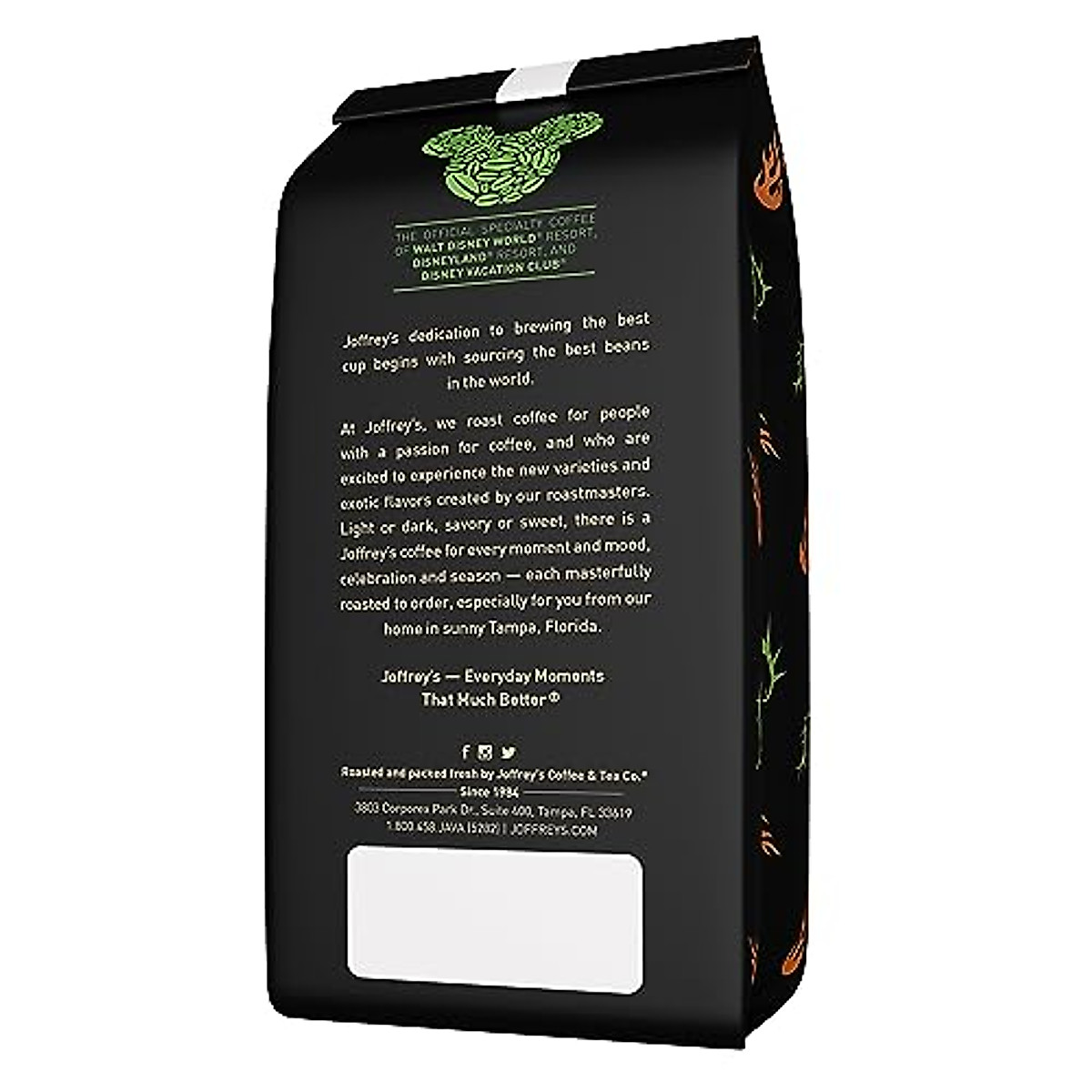 Joffrey's Coffee - Disney Dragon Roast Brew, Disney Specialty Coffee Collection, Flavored Coffee, Flavor Notes of Pecan, Vanilla, & Caramel, Artisan Medium Roast, Brew or French Press (Ground, 11oz)