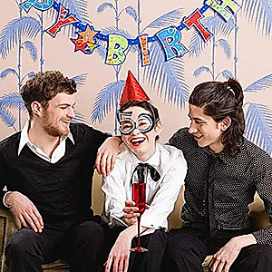 KKBES Happy Birthday Glasses 50th Birthday Party Eyeglasses Birthday Party Props 50th Anniversary Party Glasses Farty Favors