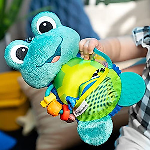 Baby Einstein Ocean Explorers Neptune’s Sensory Sidekick Activity Plush Toy for Ages 0 Months and Up