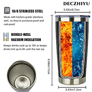 DECZHIYU Boss Gifts for Men - Boss Day Gifts for Him - Christmas Birthday Appreciation Gifts for Boss from Employee - Male Boss Manager Leader Principal Gifts Ideas - 20 oz Stainless Steel Tumbler