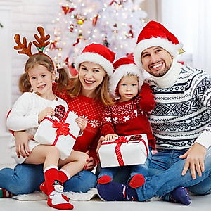 480 Pcs Christmas Gift Tag Stickers Self Adhesive Christmas Name Labels Buffalo Plaid Present Stickers Labels Xmas to and from Tag for Holiday Present Box Gift Wrapping Supplies(Classic Pattern)