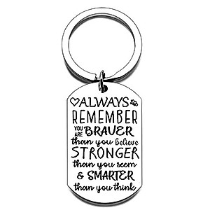 Mens Stocking Stuffers for Men Under 10 Dollars Inspirational Keychain Teenage Boys Gifts Ideas Key Chains For Teenagers Boy Keychains For Teen Girls Stocking Stuffers Graduation