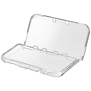 KlsyChry Transparent Hard Shell Case Cover Compatible with New Nintendo 3DS XL/LL, Replacement Protective New 3DS XL Crystal Clear Housing Case