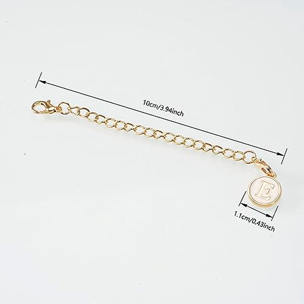 MOTAIN Letter Charm Accessories For Stanley Cup,Name Id Letter Handle Charm For Stanley Tumbler,Water Cup Handle Identification Letter Charm(E)