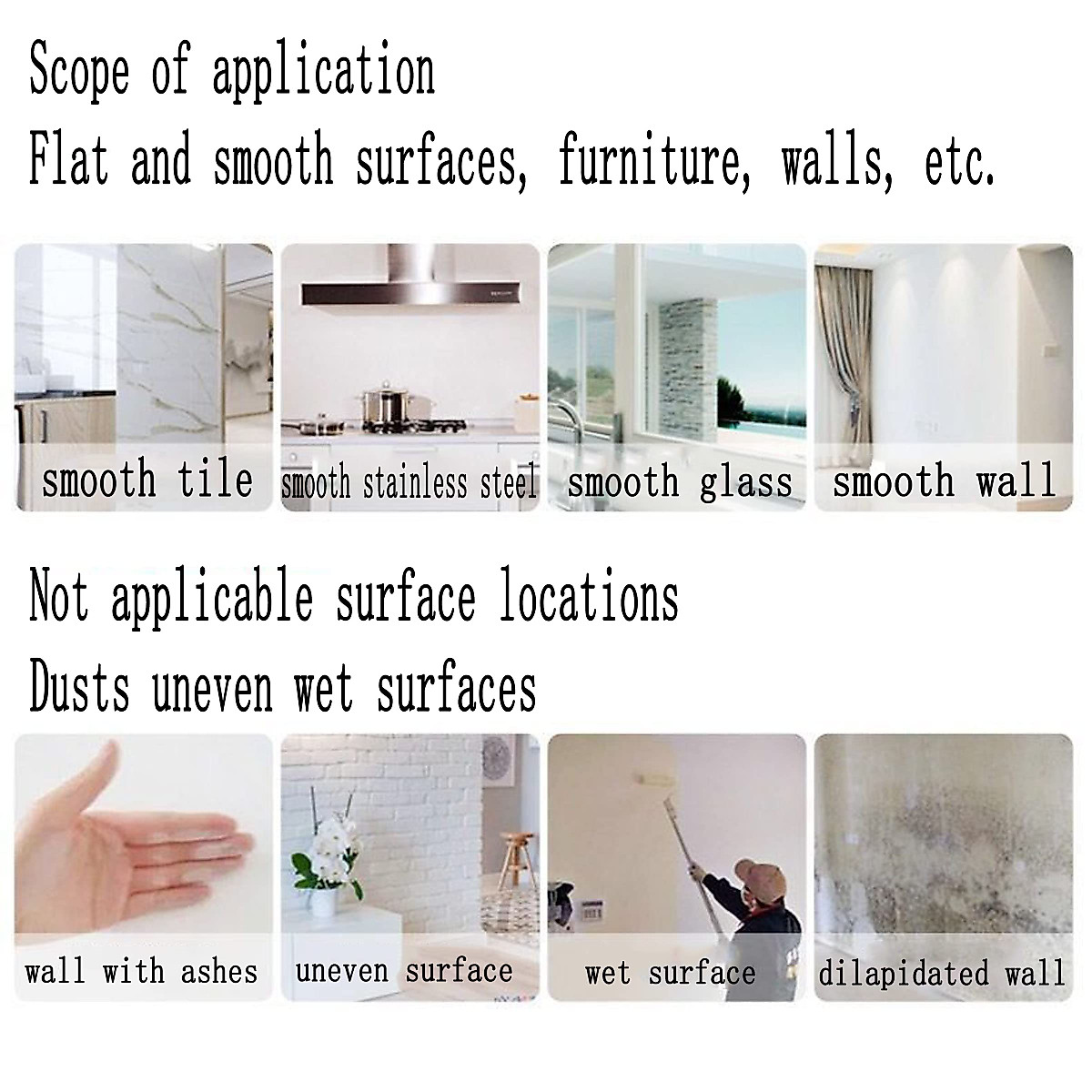 1 Roll Kitchen Sticker Wallpaper, Kitchen Sticker Self Adhesive Kitchen Foil Sticker Oil and Waterproof Cooktop Sticker Suitable for Cabinet countertops and Drawer Liner Shelves. 15.7x118in