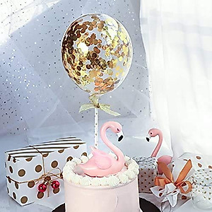 Winnie The Pooh Party Cake Topper, Pooh Bear Cake Topper for Birthday Baby Shower Party Cake Decorations