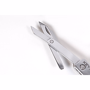 KeySmart NanoScissors - Mini Portable Foldable Keychain Scissors