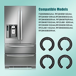 DA99-04158A Refrigerator Door Hinge Shims Height Adjustment for Samsung Refrigerator 3282540, PS6448337, AP5668209, DA99-04158A,DA60-00314C Replacement Parts(4 Pcs)