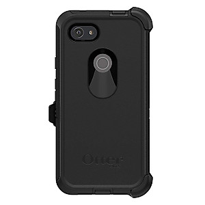 OtterBox DEFENDER SERIES Case for Google Pixel 3a XL - Retail Packaging - BLACK