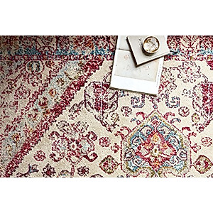 Loloi II Nadia NN-03 Aqua Transitional Area Rug 8'-0" x 11'-0"