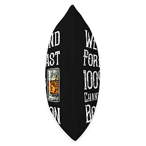 Weekend Forecast 100 Percent Of Bourbon - Whiskey Throw Pillow