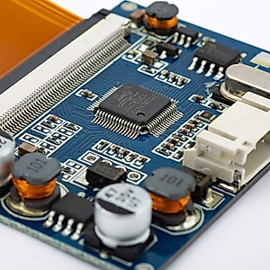 TFT LCD Display RGB LCD Display Module Kit Monitor Screen for Car AV Digital Photo Frame Multi-Function Car-Styling (3.5 inch Screen)