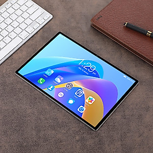 10.1 inch MA11 Tablet, 4+32G Full Screen Tablets with Dual SIM Card Slots, Android 8, 1280x800 HD, WiFi, Bluetooth, GPS, 2MP/5MP Camera (Black)