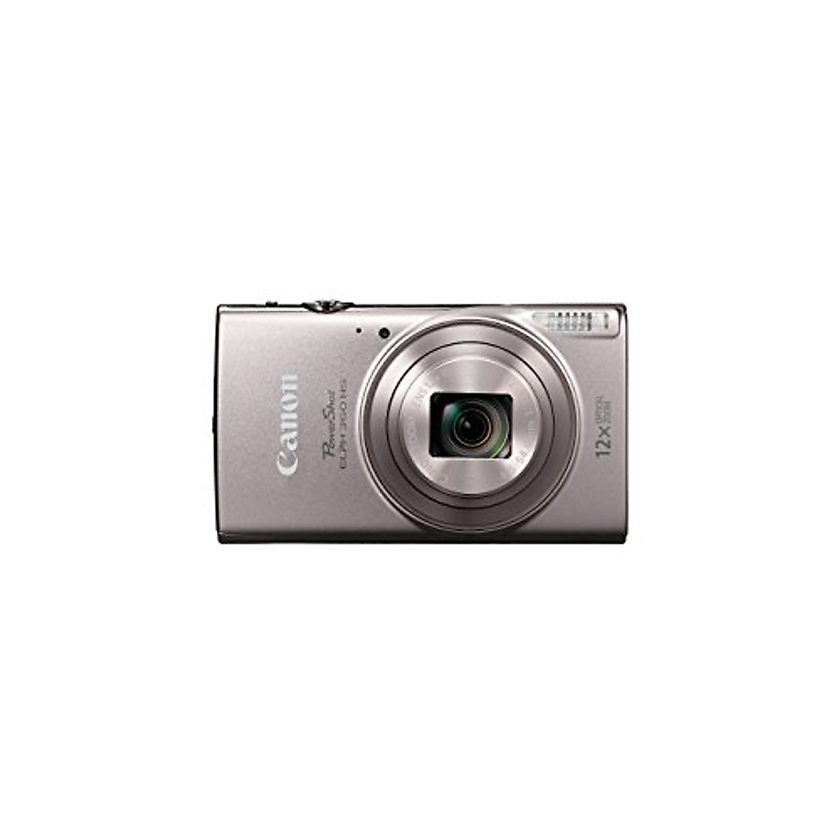 Canon PowerShot ELPH 360 Digital Camera w/ 12x Optical Zoom and Image Stabilization - Wi-Fi & NFC Enabled (Silver)