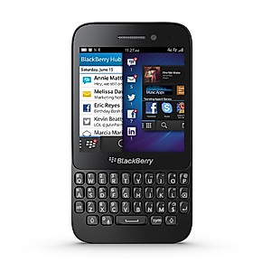 BlackBerry Q5 8GB RFS121LW SQR100-2 (GSM Only, No CDMA) Factory Unlocked 4G/LTE QWERTY Simfree Cell Phone - (Black)