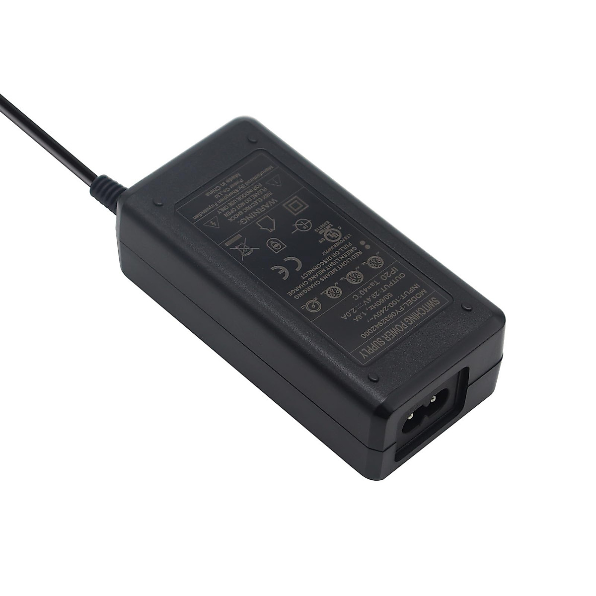 New 29.4V/24V Lithium Battery Charger for E100 E200 E300 E125 E150 E500 E175 PR200, E225S E325S MX350 MX400 ZR350 PR200 Female 3-Pin Inline Plug