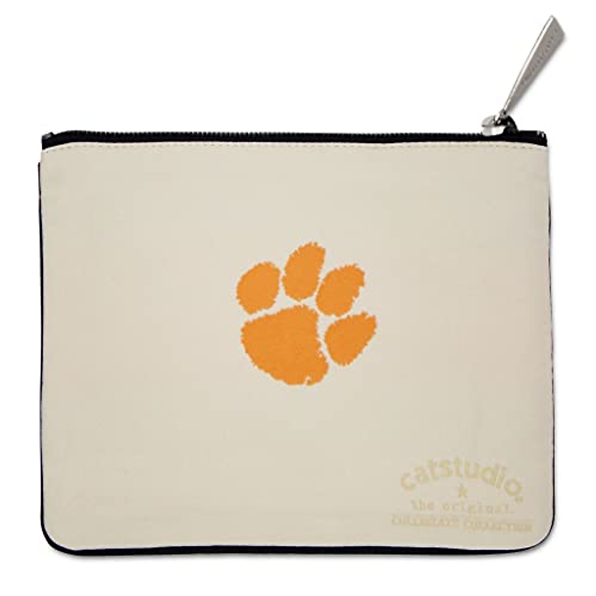 Catstudio Clemson University Collegiate Zipper Pouch Purse | Holds Your Phone, Coins, Pencils, Makeup, Dog Treats, & Tech Tools