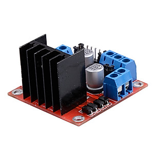Qunqi L298N Motor Drive Controller Board Module Dual H Bridge DC Stepper For Arduino
