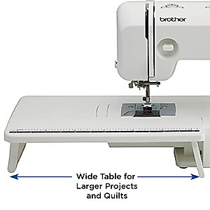 Brother Sewing and Quilting Machine, XR3774, 37 Built-in Stitches, Wide Table, 8 Included Sewing Feet