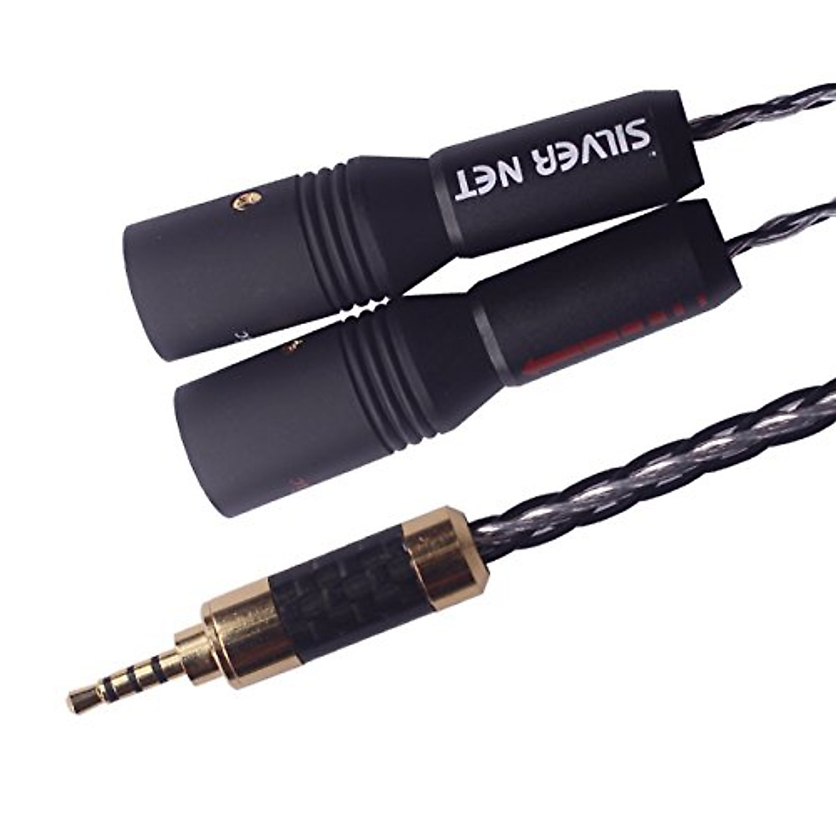 P2.5-M2 HiFi Hi End 2.5mm TRRS Balanced Male to 2 XLR Male Cable, for Astell&Kern AK100II, AK120II, AK240, AK380, AK320, DP-X1A, FIIO X5III, XDP-300R, iBasso DX200, KANN etc. (3.2ft (1M))
