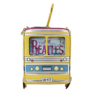The Beatles Magical Mystery Tour Bus Crossbody Bag