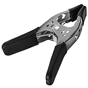 Lot of 24-6" inch Spring Clamp Large Super Heavy Duty Spring Metal Black - 3 inch Jaw Opening